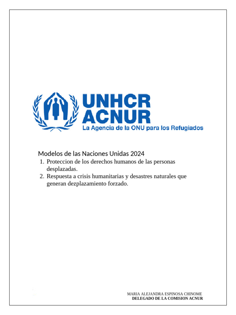 CBS Mun 2024 Zambia | PDF