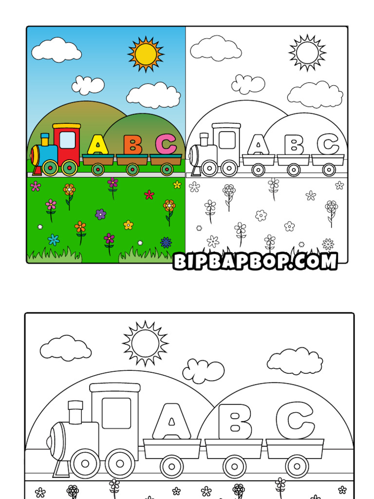 alphabet-train-coloring | PDF