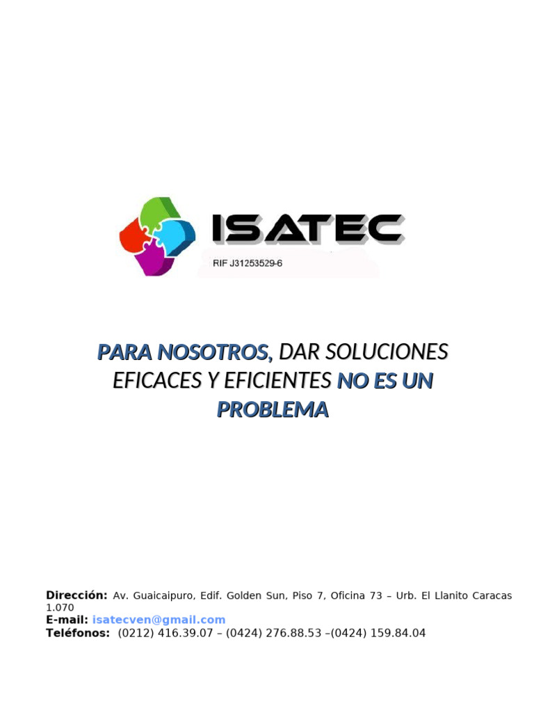 Presentación ISATEC | PDF