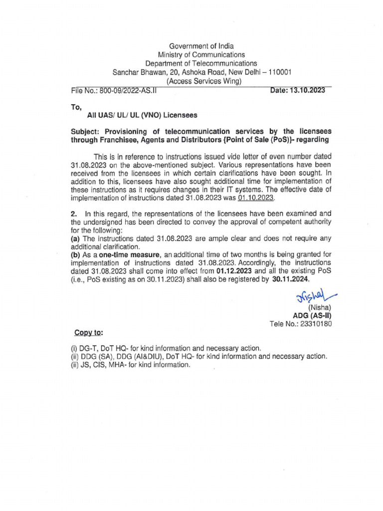 Letter POS Extension | PDF