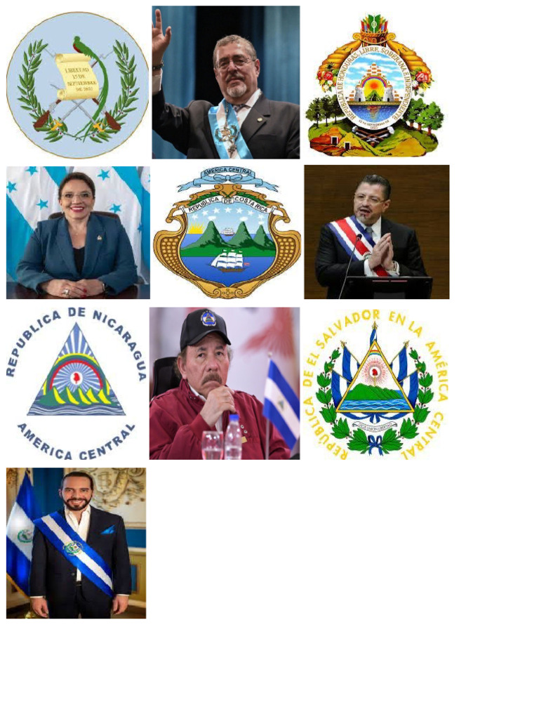 Presidentes de Centroamerica | PDF