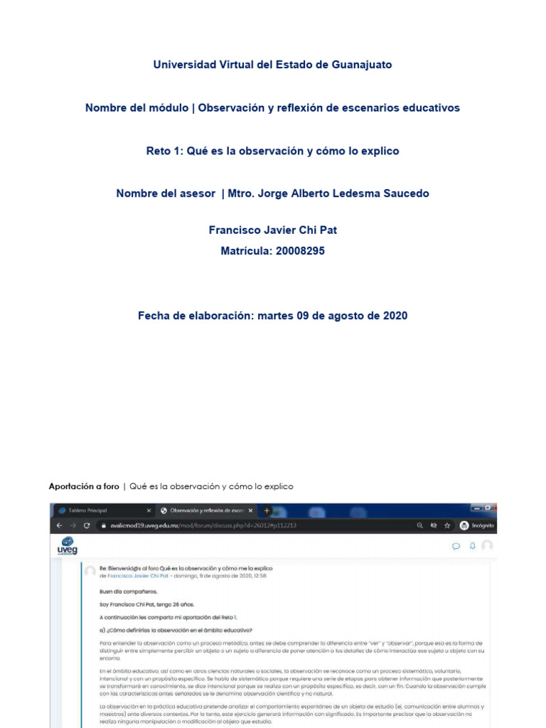 EJEMPLO DE ENVÍO Chi - Francisco - R1 - U1 | PDF