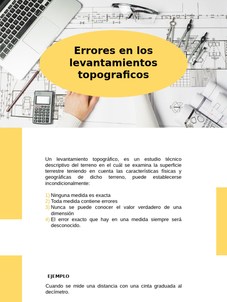 ERRORES TOPOGRAFICOS | PDF
