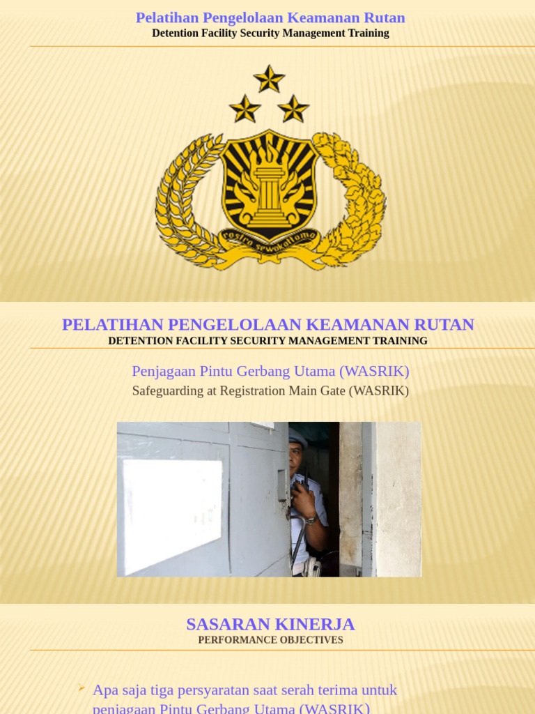 06 INP - Main Gate - Pintu Utama | PDF