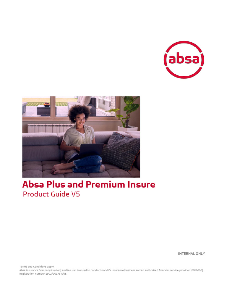 Absa Plus and Premium Insure PRODUCT Guide V5 FSP | PDF