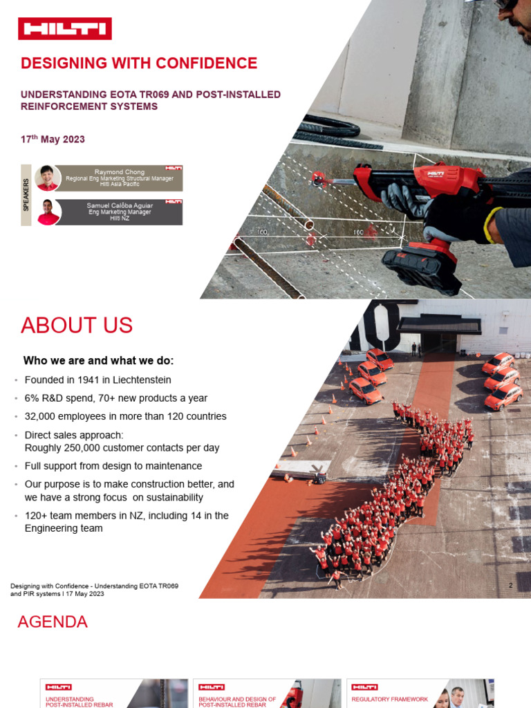 Understanding EOTA TR069 and Post Installed Reinforcement Systems | PDF