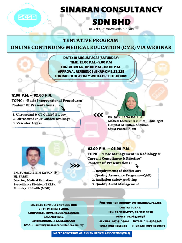 CME Programme 19 August | PDF