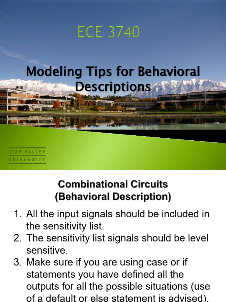 Modeling Tips Pdf