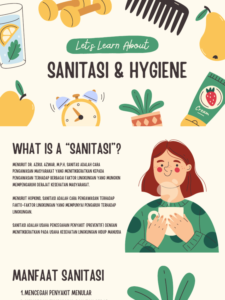 SANITASI & HYGIENE | PDF