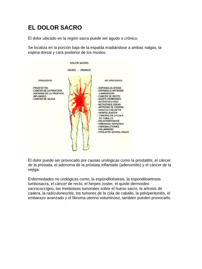 El Dolor Sacro | PDF
