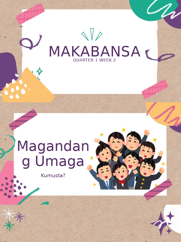 Makabansa-K W2 | PDF