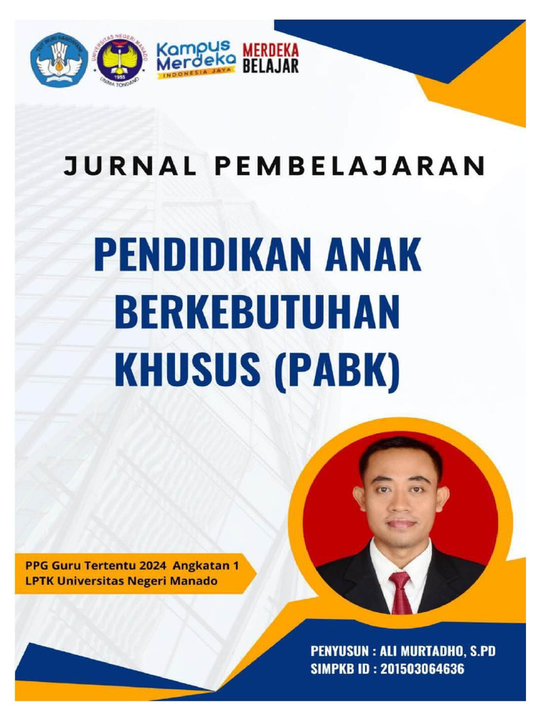 Modul 3 Jurnal Pembelajaran - PABK - PPG 2024 (P.Ali) FIX PMM-dikompresi | PDF