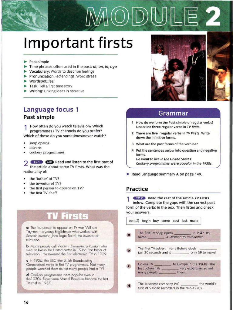 Module 1 Important Firsts | PDF