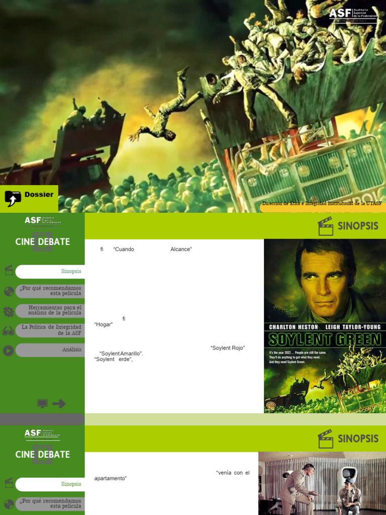 Soylemnt Green Dossier FINAL | PDF