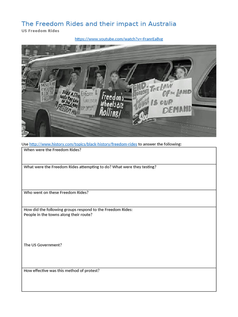 Freedom Rides | PDF