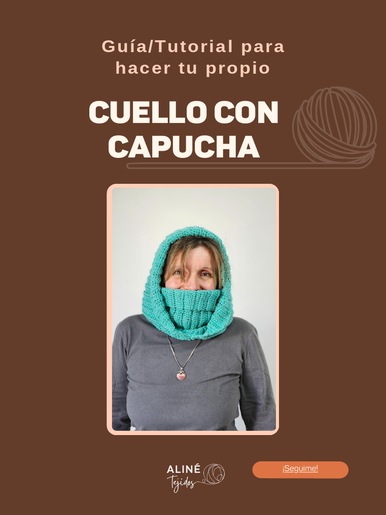 TUTORIAL CUELLO CON CAPUCHA | PDF
