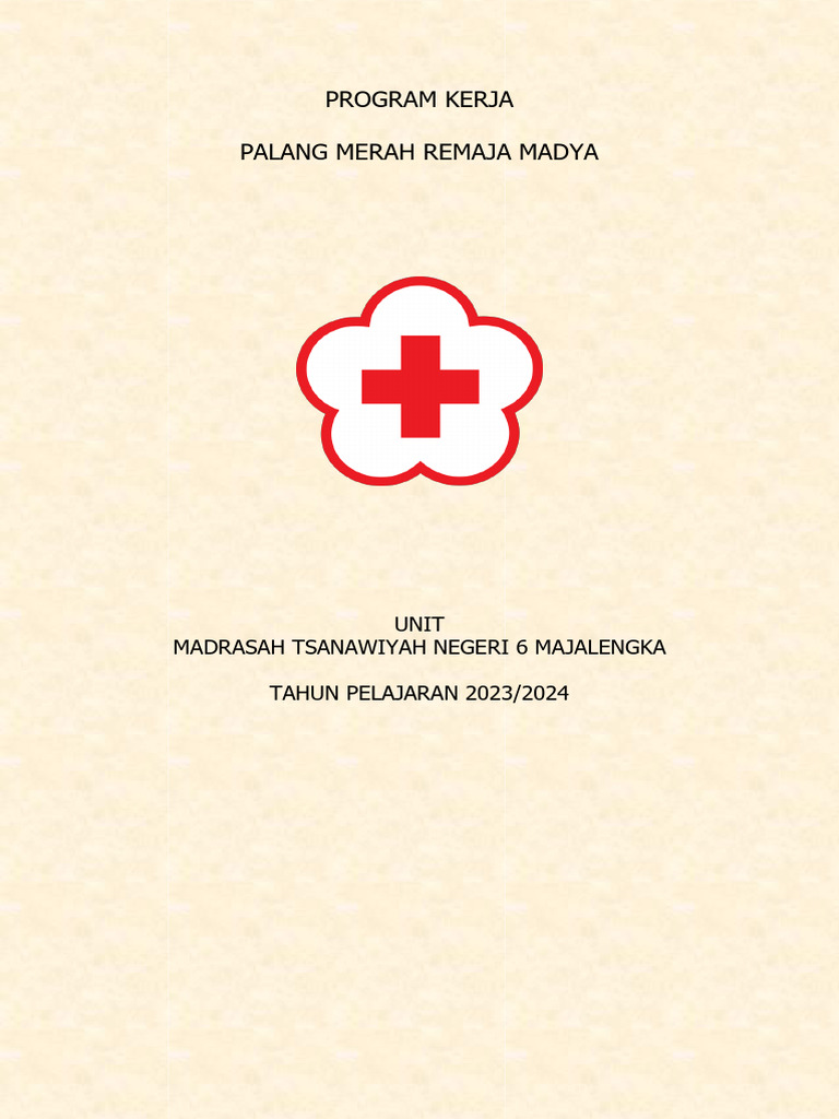 Program Kerja PMR 2023 | PDF