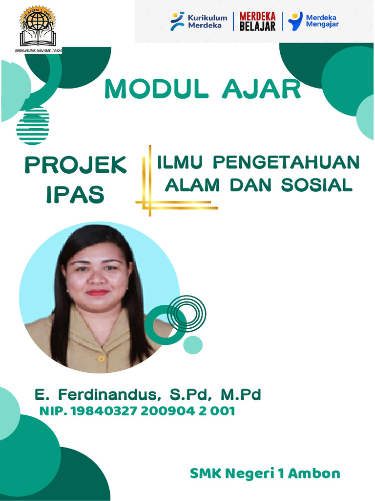Modul Ajar Projek Ipas Kelas X SMK - Makhluk Hidup Dan Lingkungannya | PDF