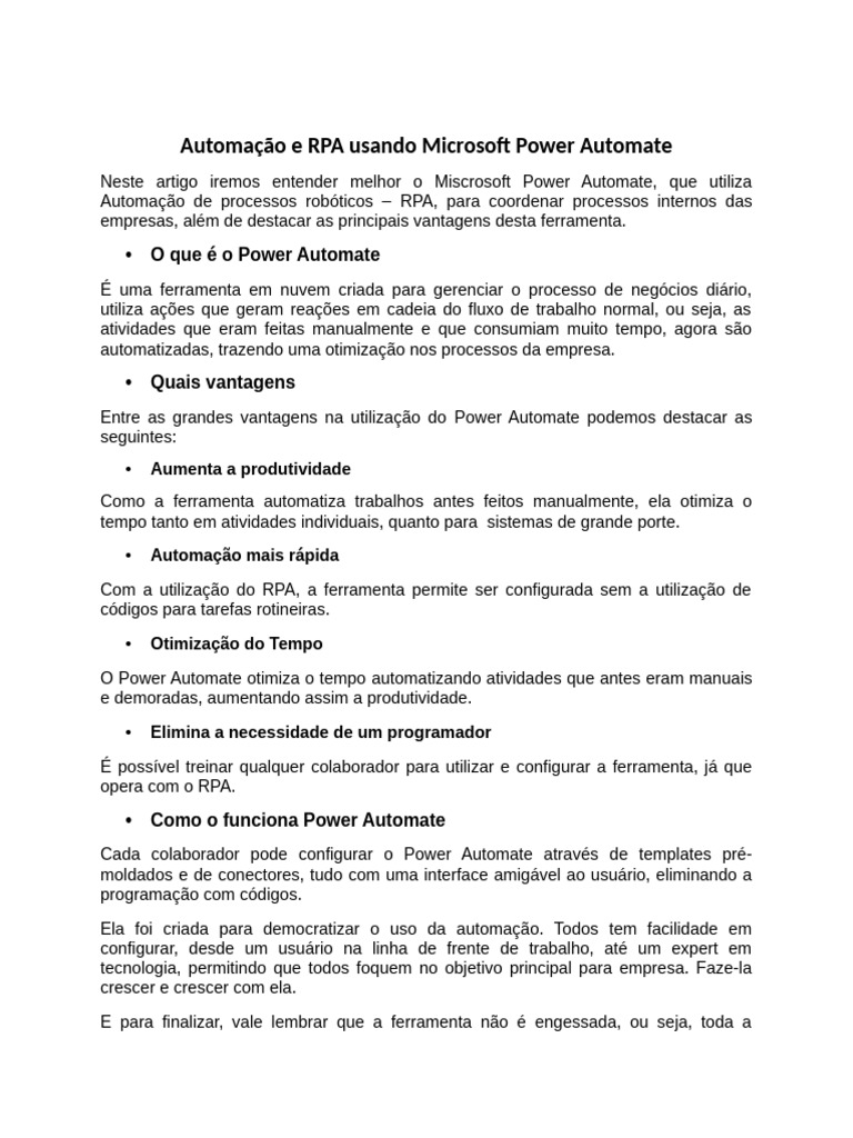 Power Automate | PDF