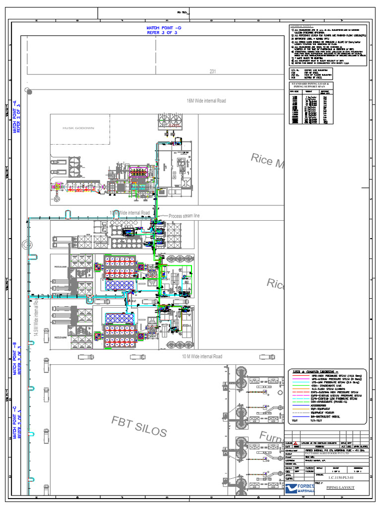 1.c.1150.Pl3.01_r1-Piping Layout-sht 1 of 3 | PDF