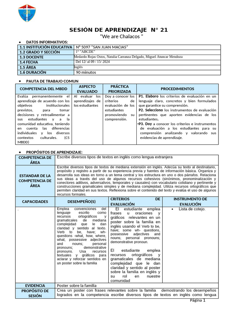 Learning Lesson 21-1ro | PDF