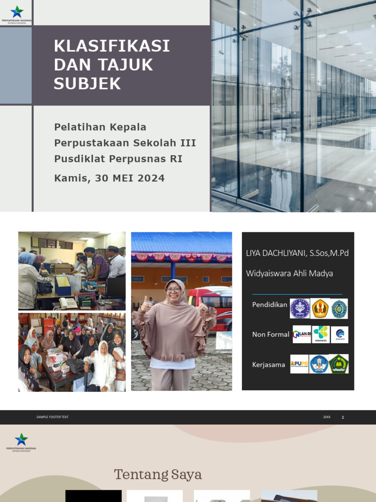 Klasifikasi Tajuk Subjek Angkatan Iii | PDF
