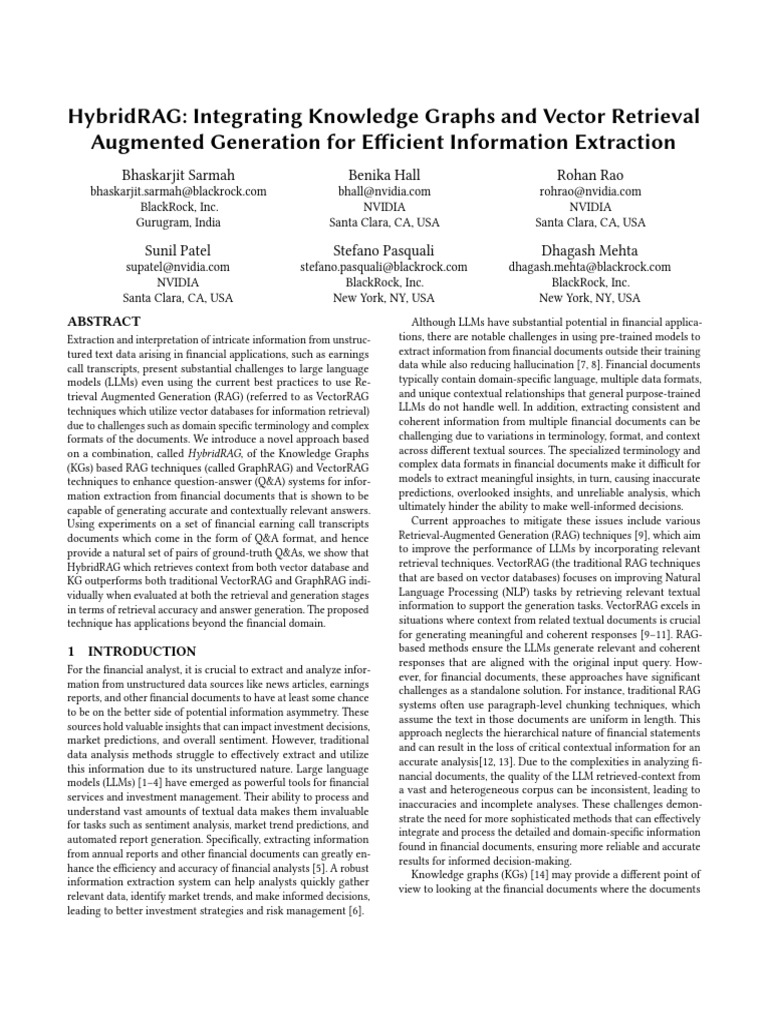 Hybrid Rag | PDF
