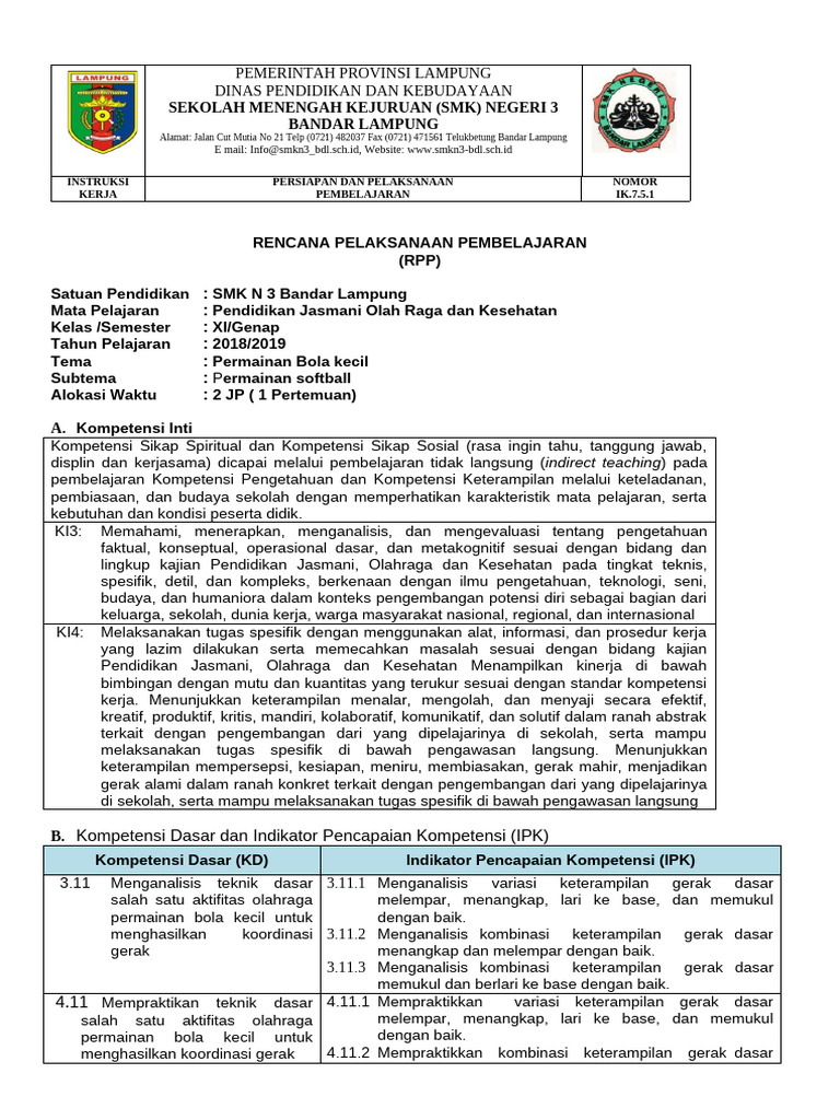 12. RPP.3.2 (Softball) | PDF