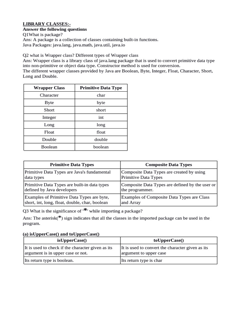 Library Class | PDF