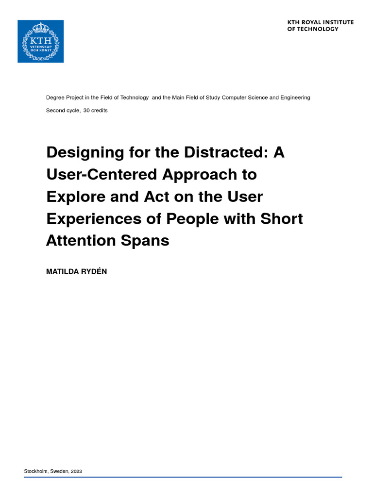 Short Attention Spans | PDF