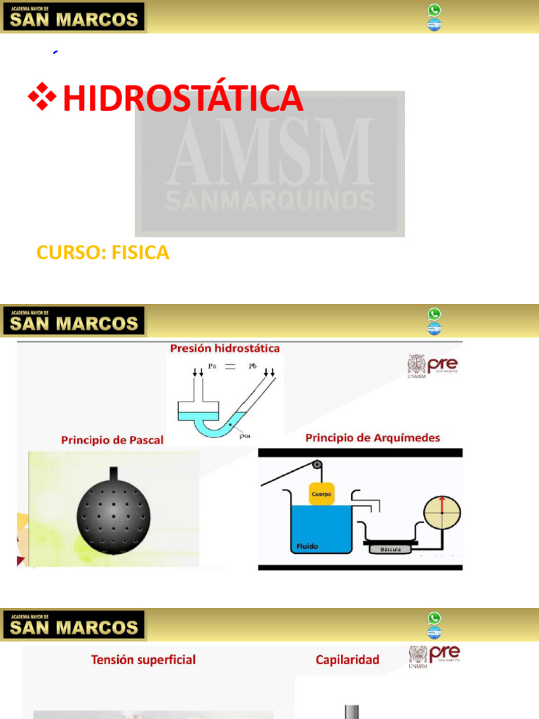 HIDROSTATICA | PDF