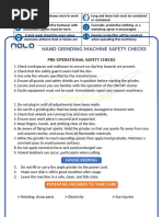 Disc Sander Safety Guidelines | PDF | Abrasive | Personal Protective ...