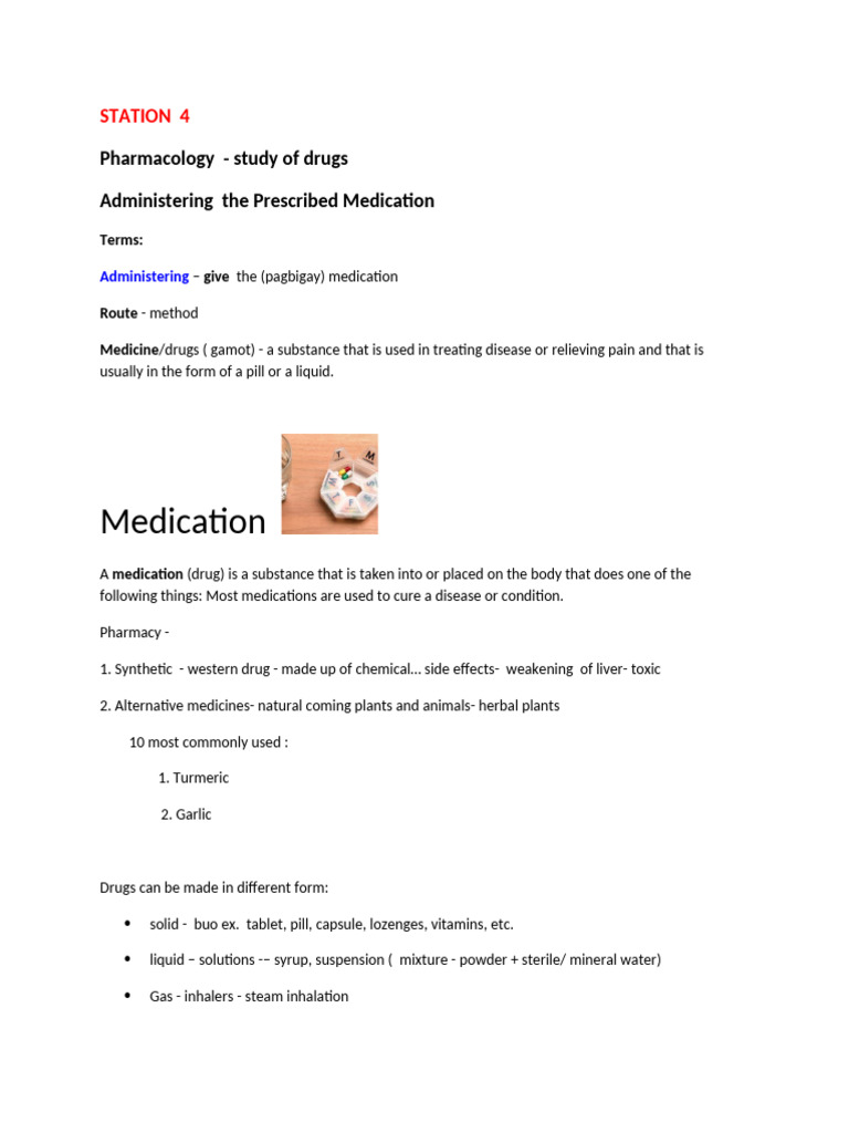 Pharmacology 1 | PDF