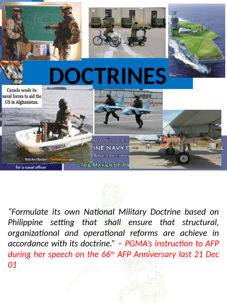 1.7 AFP Doctrines | PDF