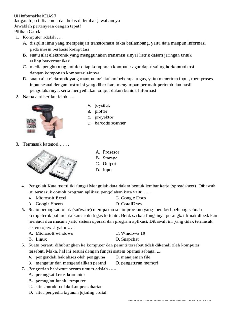 Soal_Informatika_KELAS_7_Materi_Sistem_K | PDF