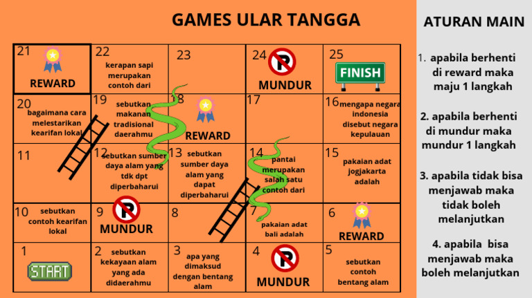 GAMES ULAR TANGGA | PDF