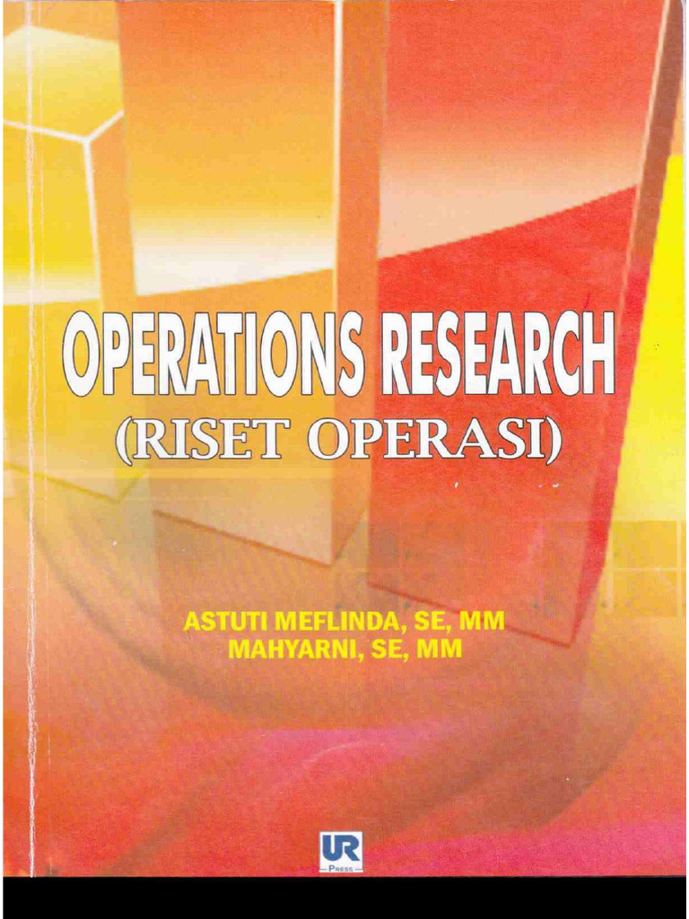 Riset Operasi | PDF