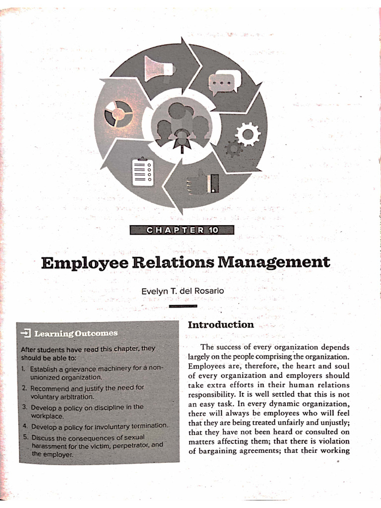 C10 Employee Relations Management | PDF