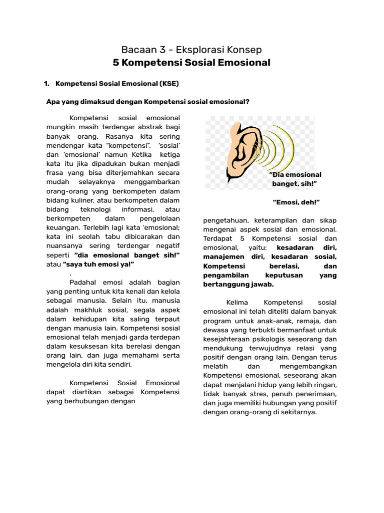 Bacaan 3 EK Modul 2. 5 KSE | PDF