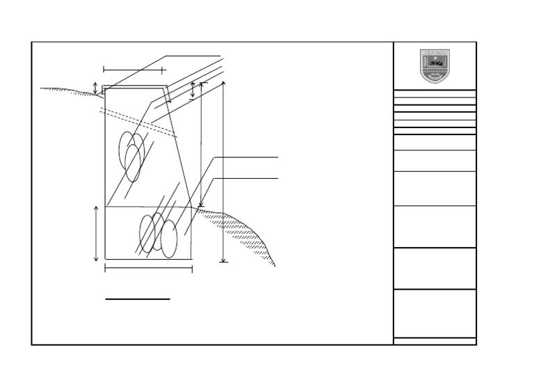 Desain Talud Penahan Jalan | PDF