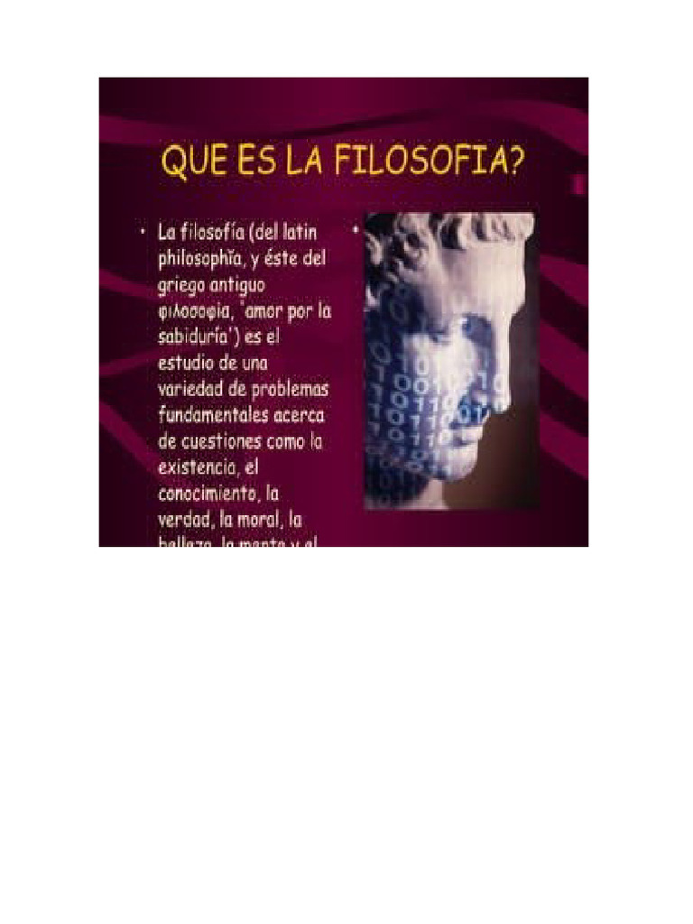 Que Es La Filo | PDF