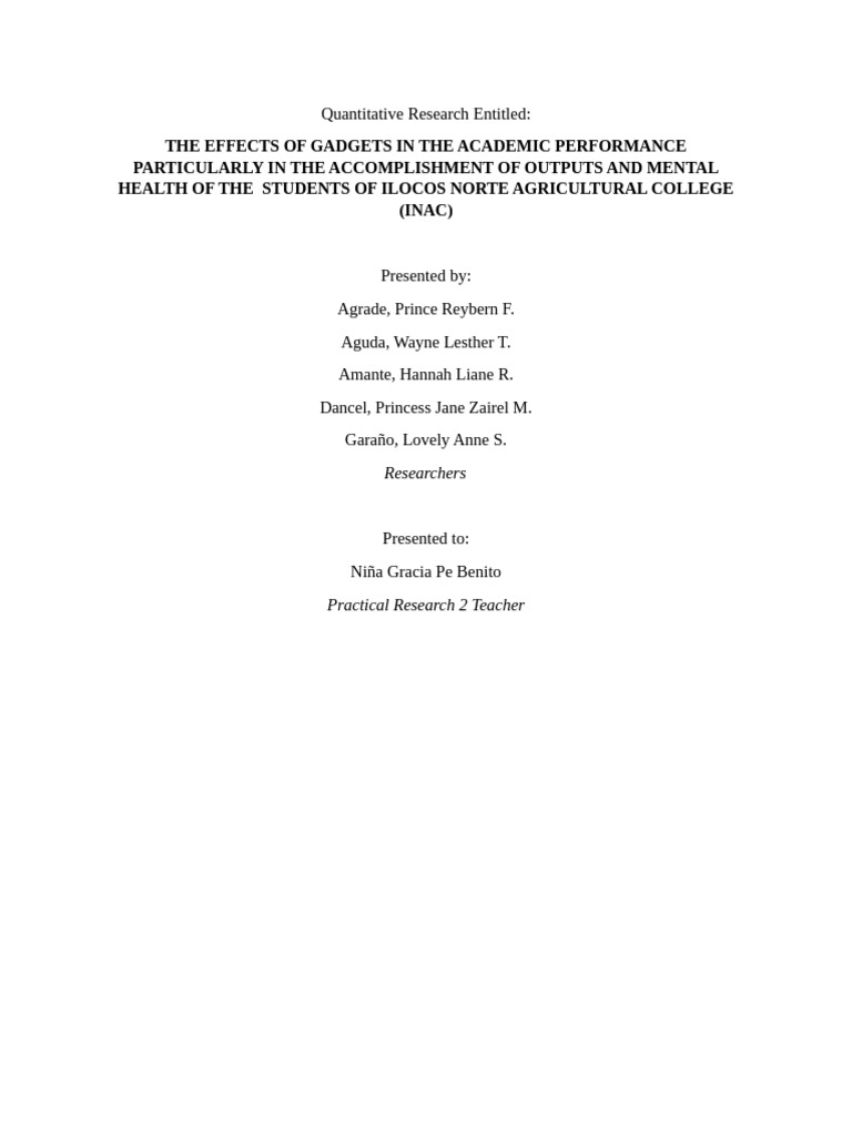 Chapter 1 To 3 PR2 Group 4 | PDF