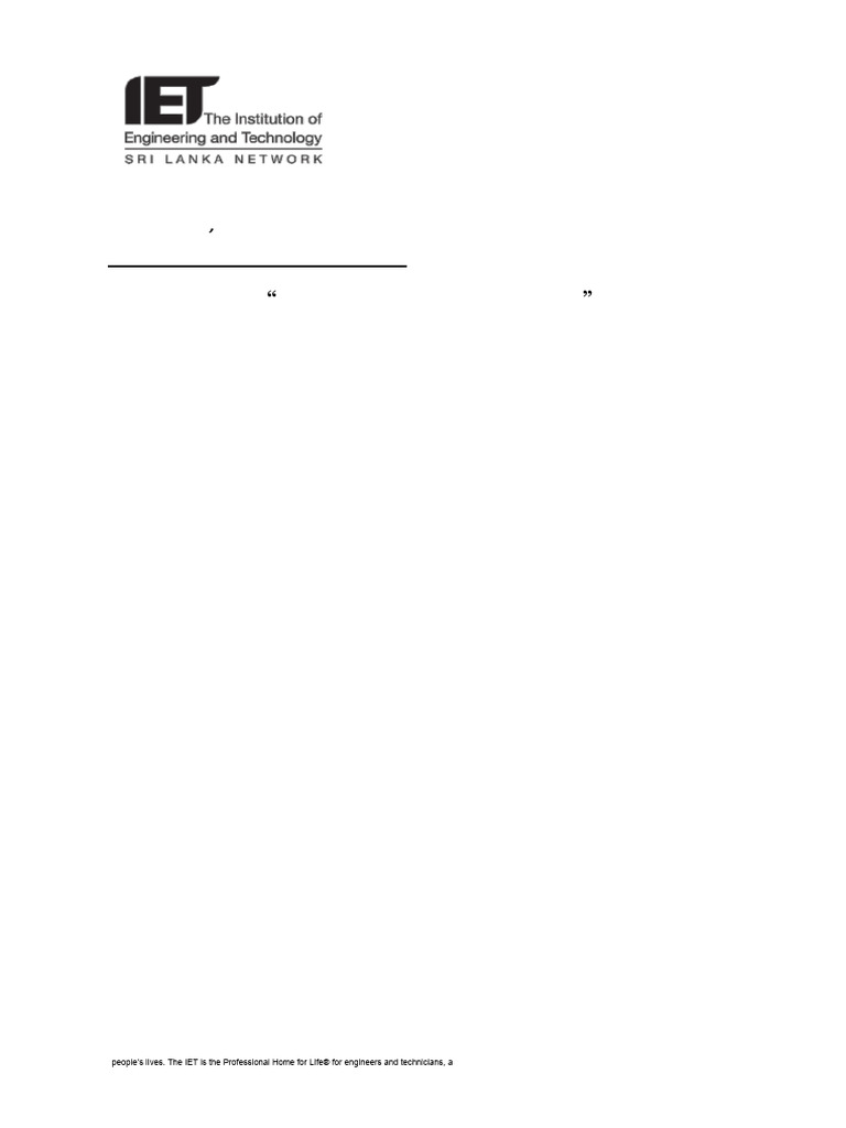 IoT Introduction at IET | PDF