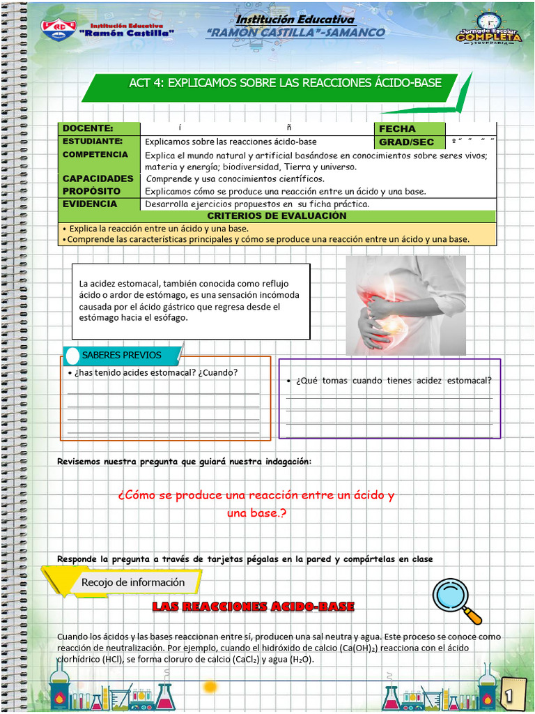 C-3º ACT 4 CYT UND 5- SEM 3 | PDF