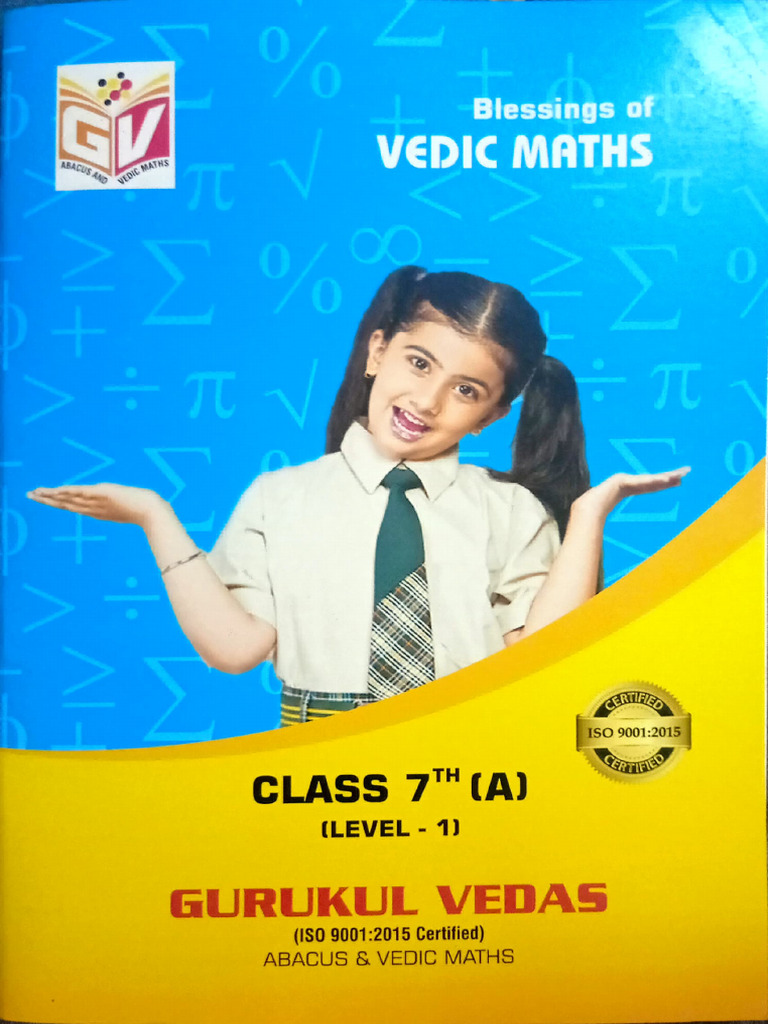Vedic Maths_Class 7th- A | PDF