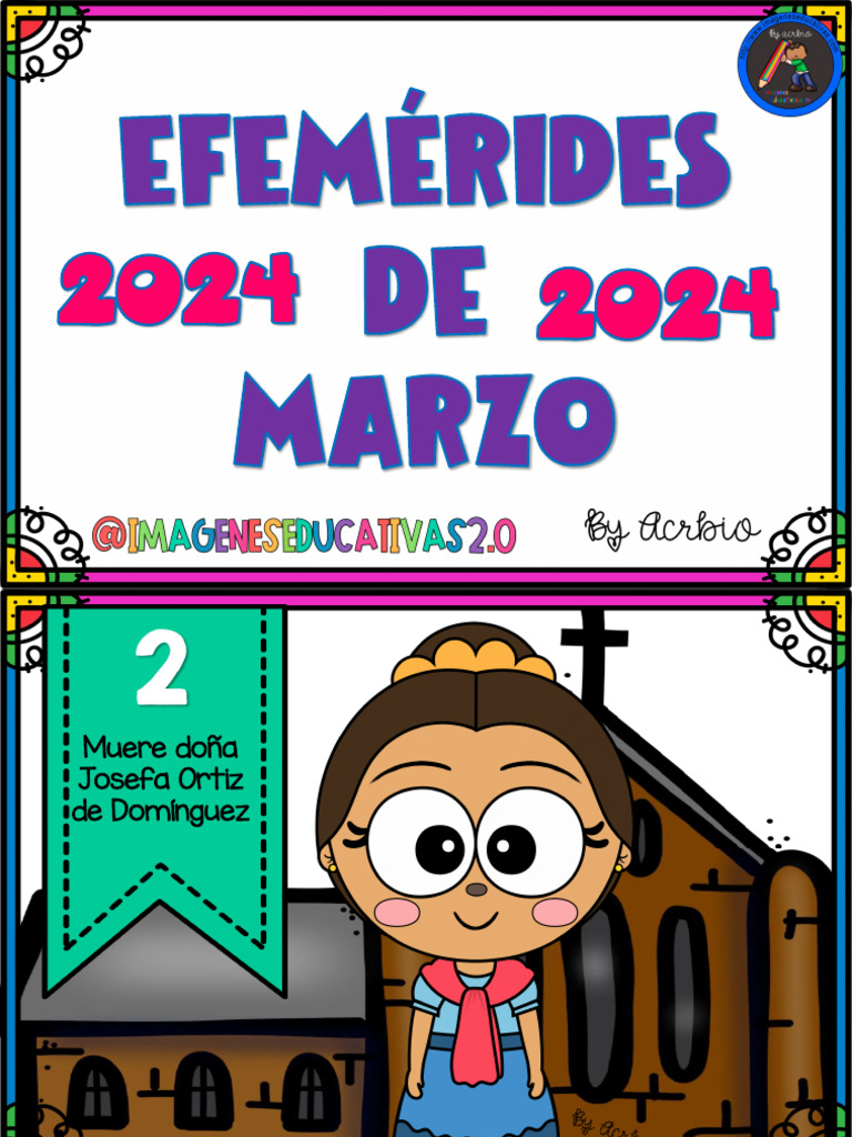 EFEMERIDES DE MARZO | PDF