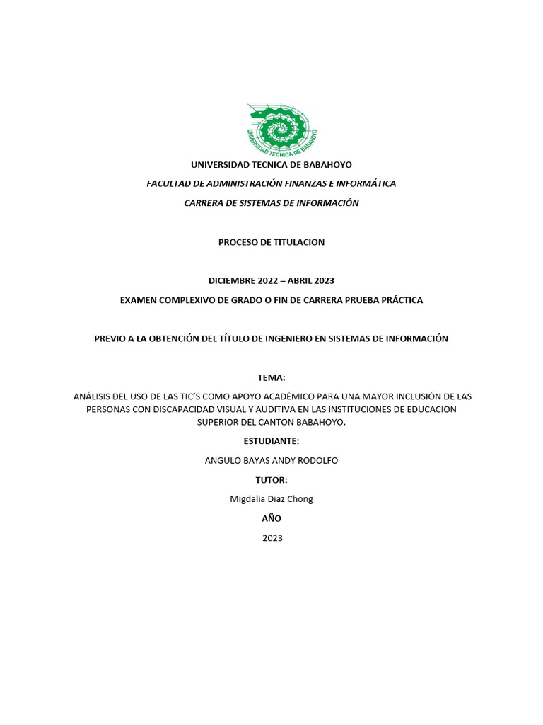 E Utb Fafi Sist - Inf 000094 | PDF