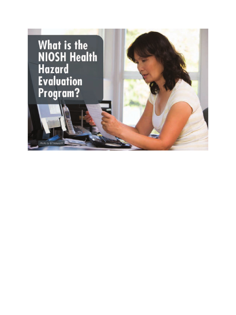 Niosh Health Hazards | PDF