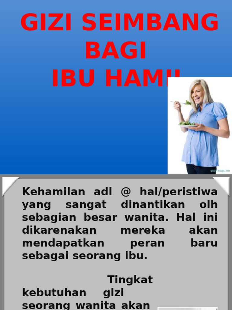 Gizi Bumil | PDF