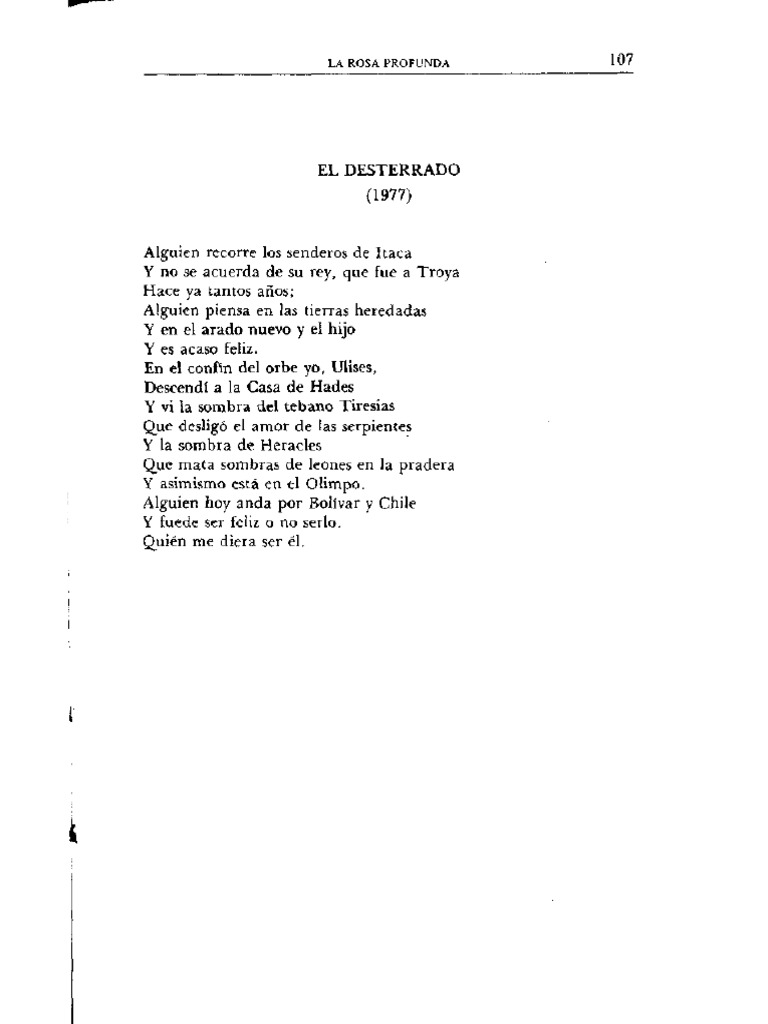 El Desterrado | PDF